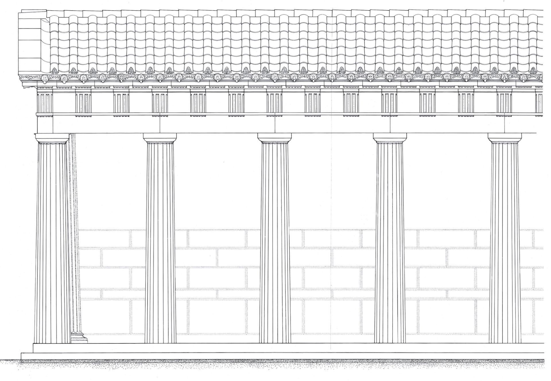 (11a) Stoa – American Excavations Samothrace